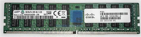 UCS-MR-1X162RU-A – Cisco 16GB DDR4-2133 PC4-17000P-R Mem – Inside ...