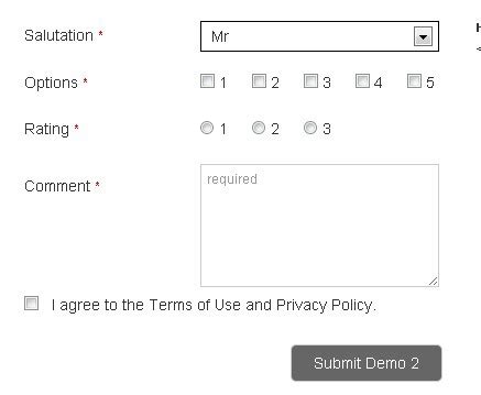 Simple Form Validation Plugin With HTML And JQuery Free JQuery Plugins