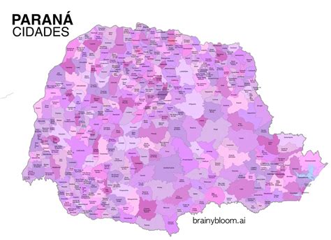 Paraná Geografia Mapas E Regiões Seu Guia Completo