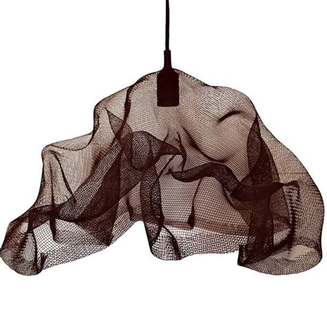 Steel Pendant Light Wire Mesh Lampshade Hanging Lamp Metal