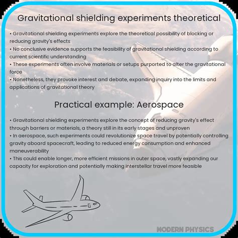 Gravitational Shielding Theory Experiments And Debate