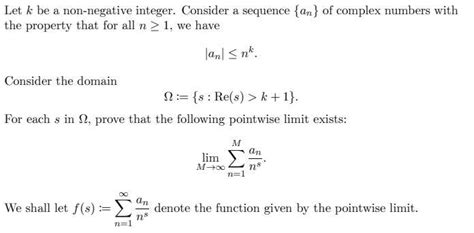 Solved Let K Be A Non Negative Integer Consider A Sequence