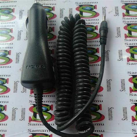 Jual Charger Casan Original Buat Mobil Nokia Jadul Lobang Besar Shopee Indonesia