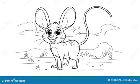 Printable Jerboa Paper Crown Party Headband Die Cut Template For