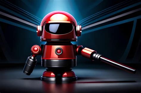 Premium Photo Interactive Robot Toy Cute Robotic