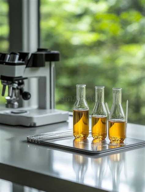 Forest Soil Sample Analysis In Lab Laboratory Analysis Of Forest Soil