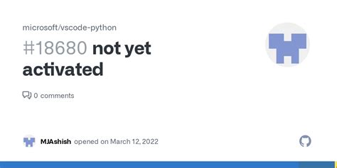 Not Yet Activated Issue Microsoft Vscode Python GitHub