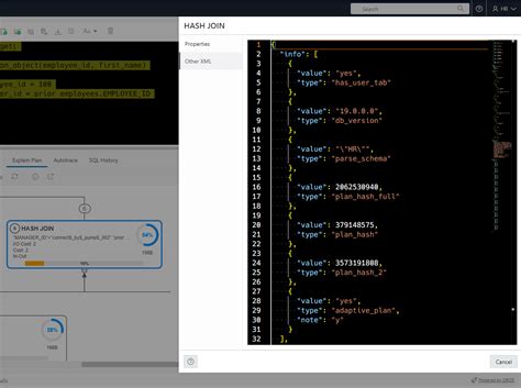 Oracle Explain Plan Our New Viewer In Sql Developer Web