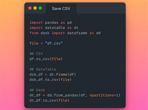 It S Time To Say GoodBye To Pd Read Csv And Pd To Csv Towards Data Science