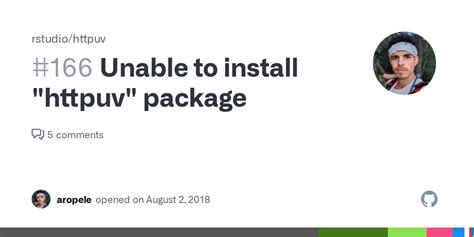 Unable To Install Httpuv Package Issue Rstudio Httpuv Github