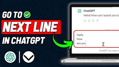 How To Go To Next Line In Chatgpt Line Breaks In Chatgpt Openai Tutorial 2024 New Method