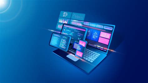 Software Development Banner Royalty Free Vector Image