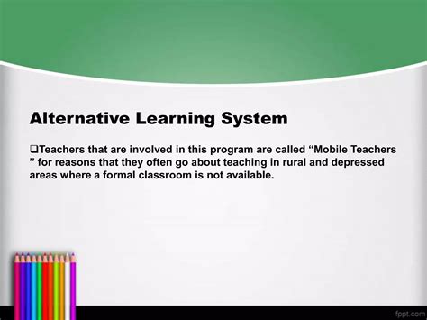 Alternative Learning System Als Pptx