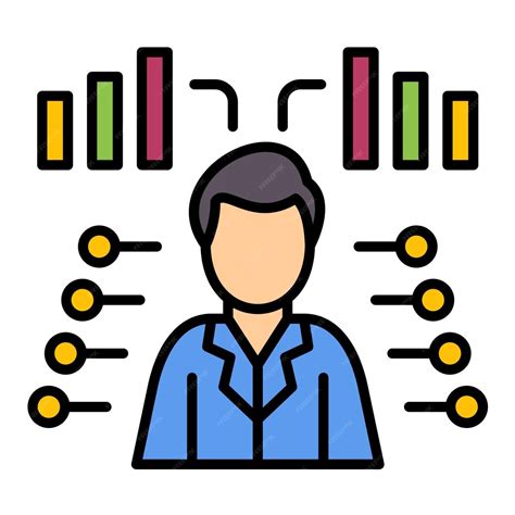 Premium Vector Human Analysis Flat Illustration Premium Vector Human Analysis Flat Illustration