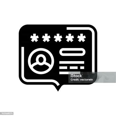 긍정적 인 평가 고객 글리프 아이콘 벡터 일러스트 레이 션 고객에 대한 스톡 벡터 아트 및 기타 이미지 고객 고급 기념식 Istock