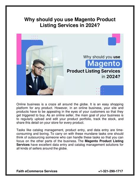 Ppt Why Should You Use Magento Product Listing Services In 2024
