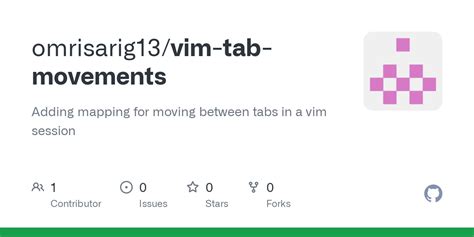 GitHub Omrisarig Vim Tab Movements Adding Mapping For Moving Between Tabs In A Vim Session