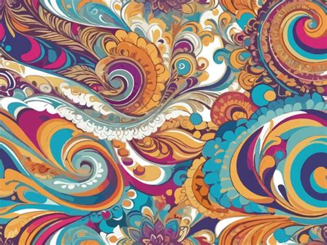 Premium Vector Psychedelic Patterns Vector