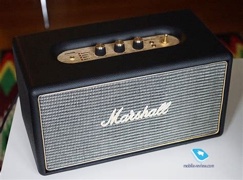 Mobile-review.com Обзор колонки Marshall Stanmore