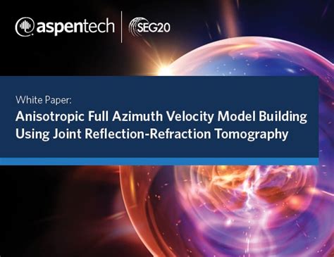 Anisotropic Full Azimuth Velocity Model Building
