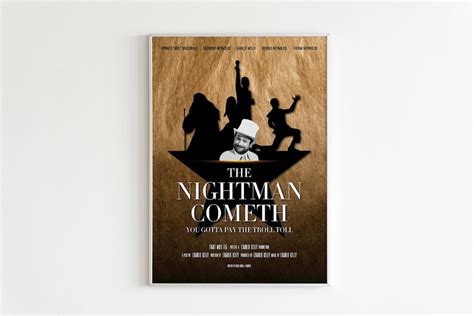 The Nightman Cometh Poster Its Always Sunny Fan Art Digital Download