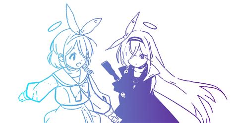 blue archive alona blue archive plana blue archive a r o n a× p