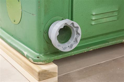 100mm Quick Connection Coupling For The 120mm Dust Extraction System By Matthias Fenner