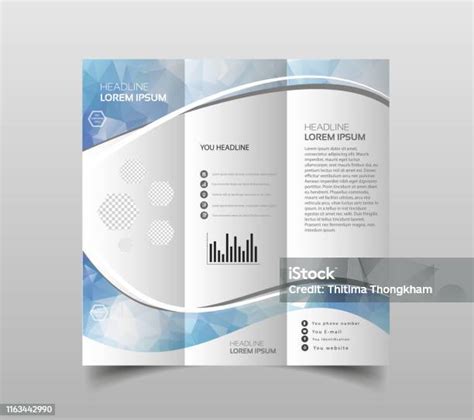 흰색에 현대 다각형 배경 삼중 브로셔 디자인 템플릿의 벡터 컬렉션 0명에 대한 스톡 벡터 아트 및 기타 이미지 0명 공란 디자인 Istock