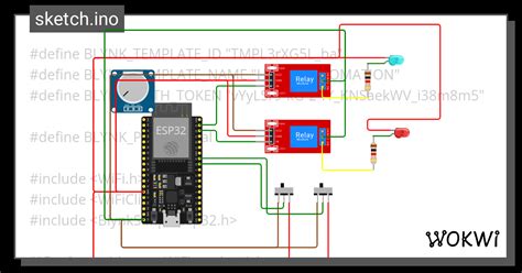 Home Automation Wokwi Esp32 Stm32 Arduino Simulator