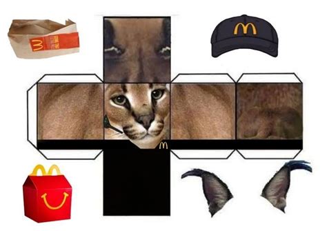 Floppa Cube Plantilla