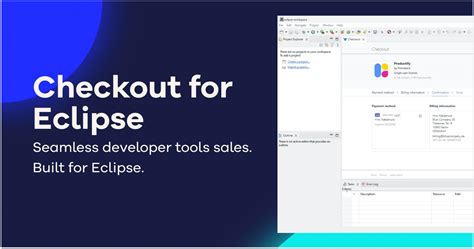 Checkout For Eclipse Seamless Developer Tool Sales Built For Eclipse