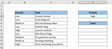 How To Populate A List Based On A Cell Value In Excel Sheetaki