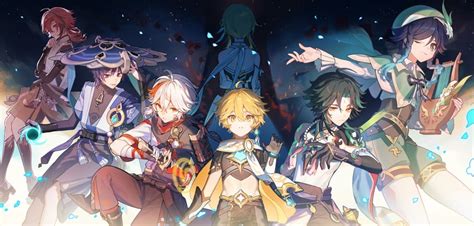 Lumine Aether Venti Scaramouche Xiao And More Genshin Impact Drawn By Annshiro Danbooru