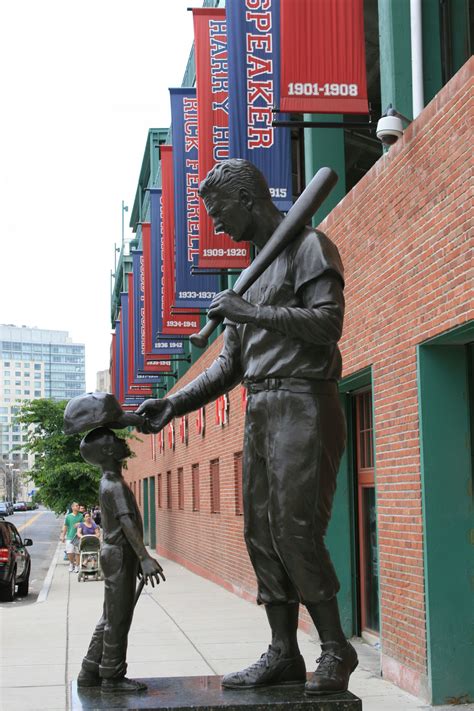 Fenway Park Ted Williams Jimmy Fund Statue Artofit