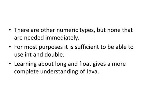 PPT Unit 3 Java Data Types PowerPoint Presentation Free Download ID 6050628