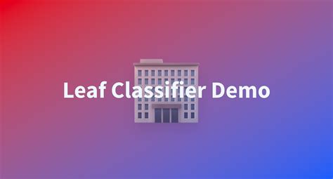 neerajprad leaf classifier demo at main