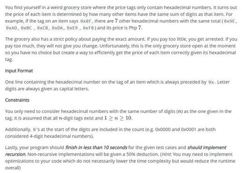 Solved INSTRUCTIONS Read The Problem Below And Write The Chegg Com