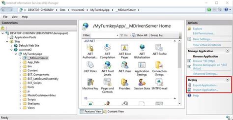 Documentationinstalling Mdriven Server On Windows Mdrivenwiki