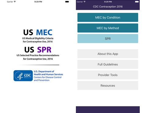 CDC Offers Excellent Update To Their Contraception App For Clinicians