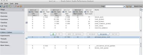 Comparing Two Experiments With Synchronization Tracing Oracle