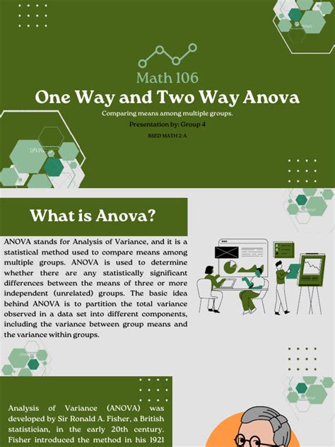 One Way Two Way Anova Pdf Analysis Of Variance Statistics