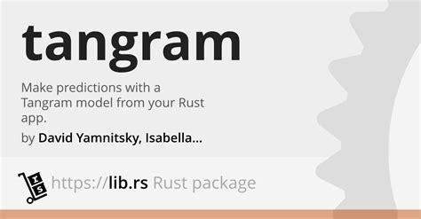 tangram — ml ai statistics in rust lib rs