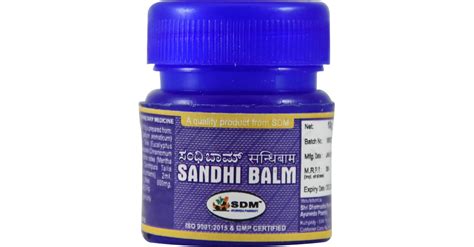 Сандхи Бальзам (Sandhi Balm, SDM) 10 грамм купить в Бутике ROSA