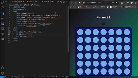 Vishnu Vardhan On Linkedin Internshipproject Webdevelopment Connectfour Gamedev Internpe
