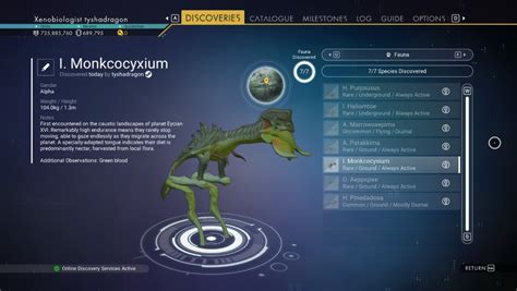 Nms Fauna Records