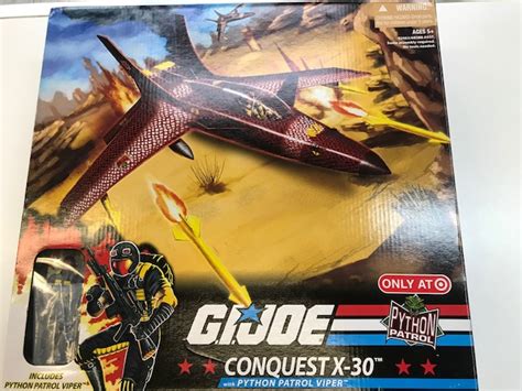 GI Joe Python Patrol Conquest X Used Complete With Python Patrol Viper Figure Sell Is