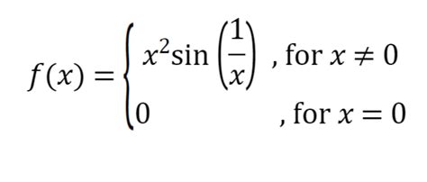 Solved Suppose F R R Is The Function Defined Here Function