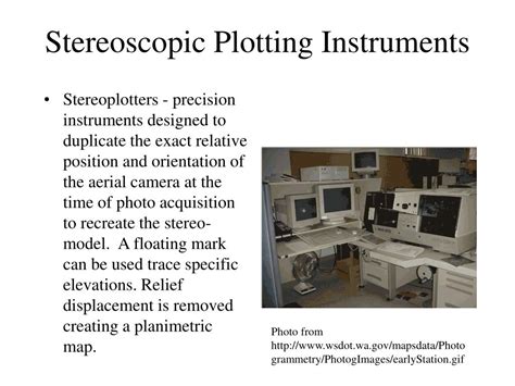 Ppt Principles Of Photogrammetry Stereoscopic Parallax Powerpoint