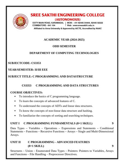 Unit 1 Notes Pdf Data Type Integer Computer Science