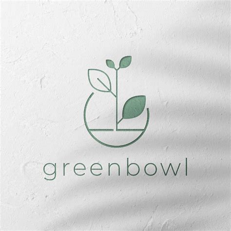 샐러드 카페 로고 디자인 로고 디자인 포트폴리오 크몽